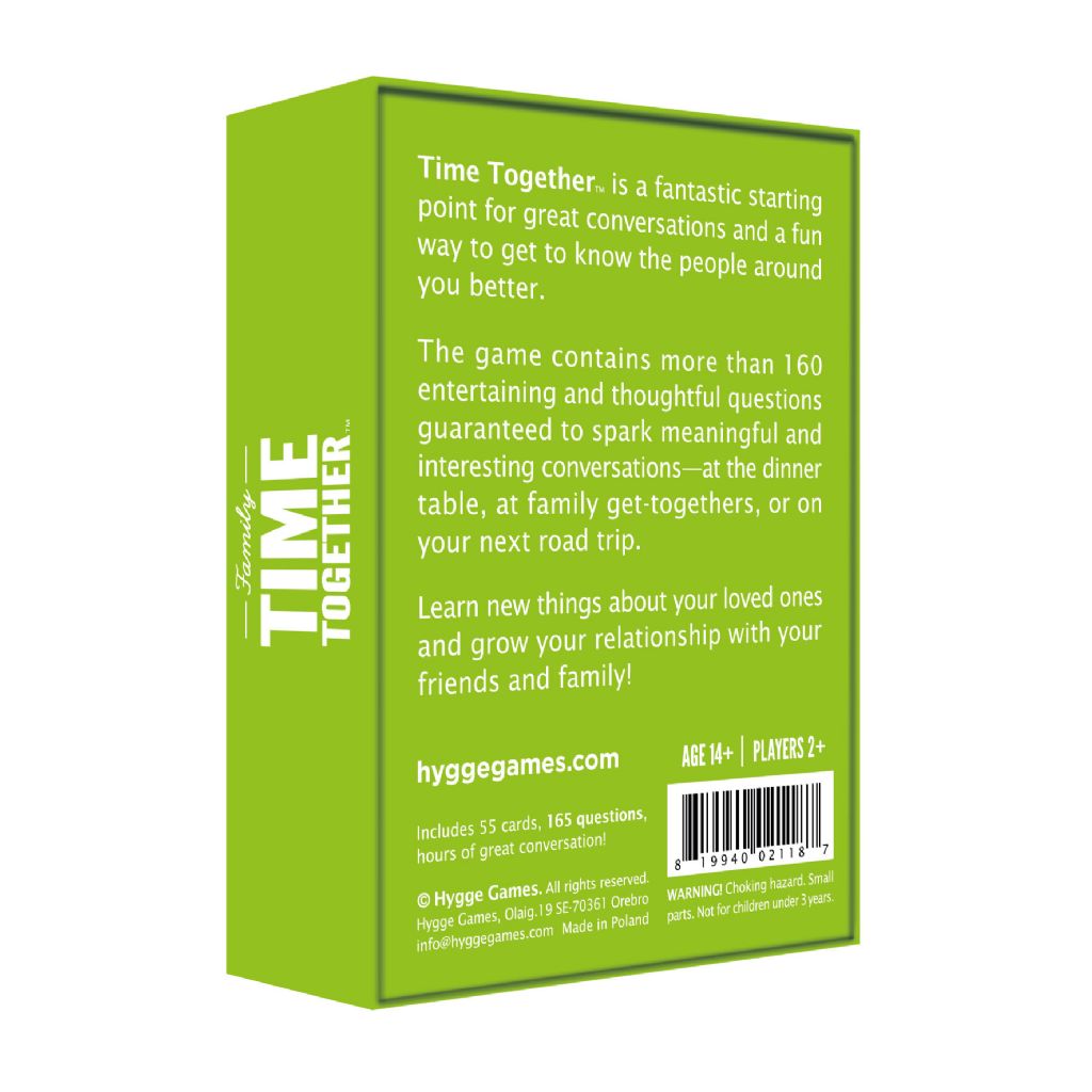 Time Together - Family – Tate General Store